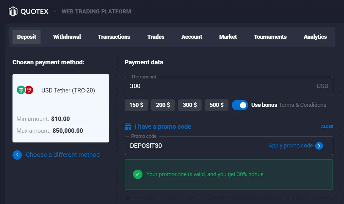 75% OFF Quotex Coupon Codes - July 2025 Promo Codes