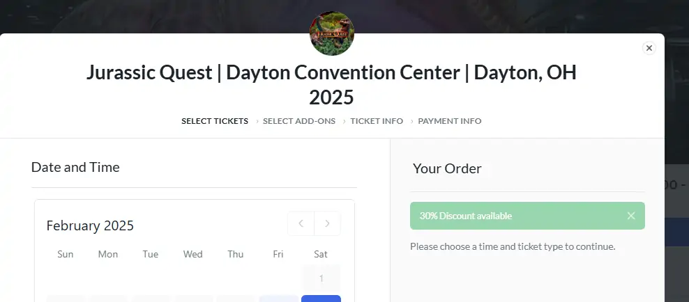 55% OFF Jurassic Quest Coupon Codes - July 2025 Promo Codes