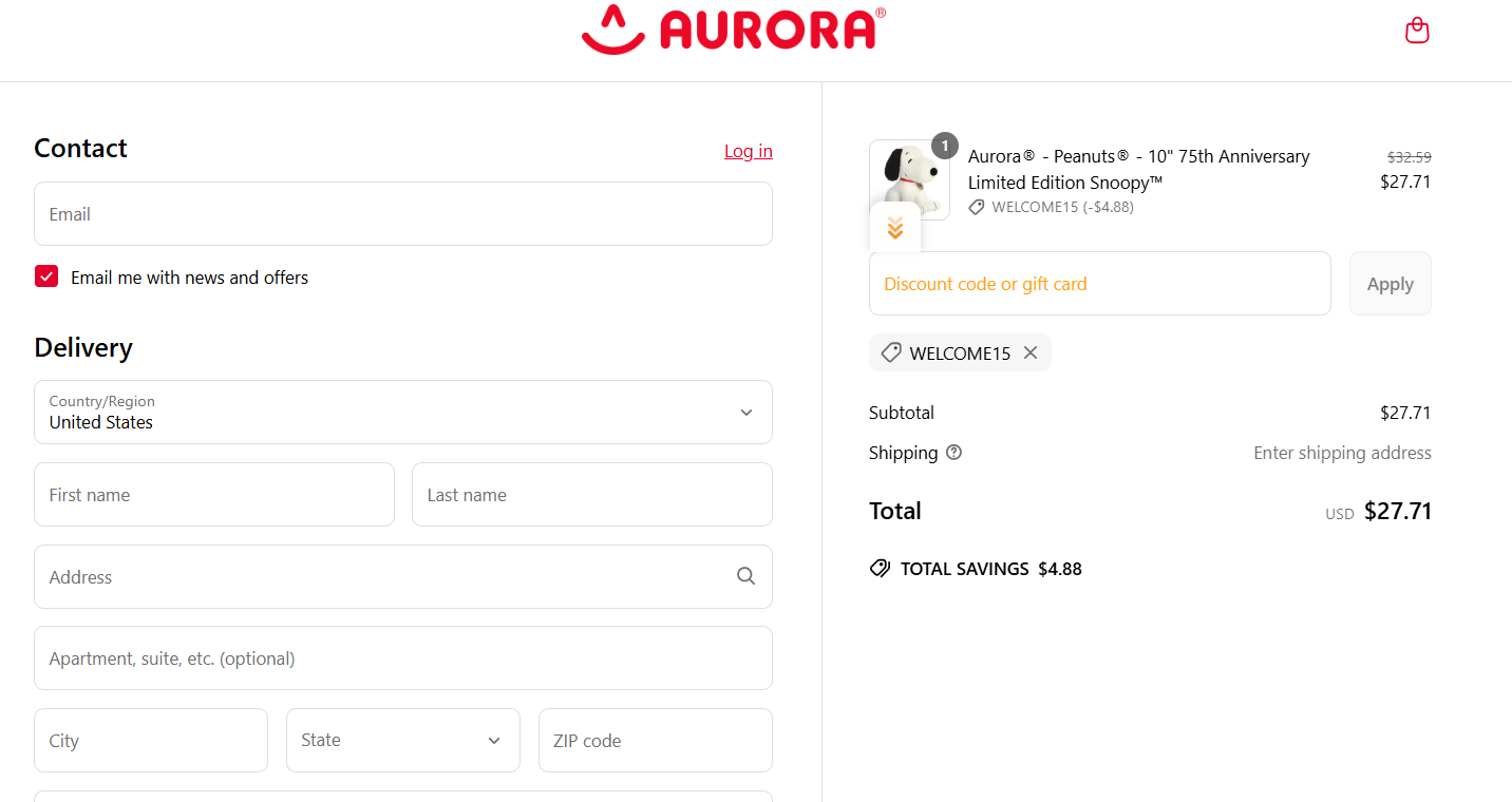 60% OFF Aurora Coupon Codes - August 2025 Promo Codes