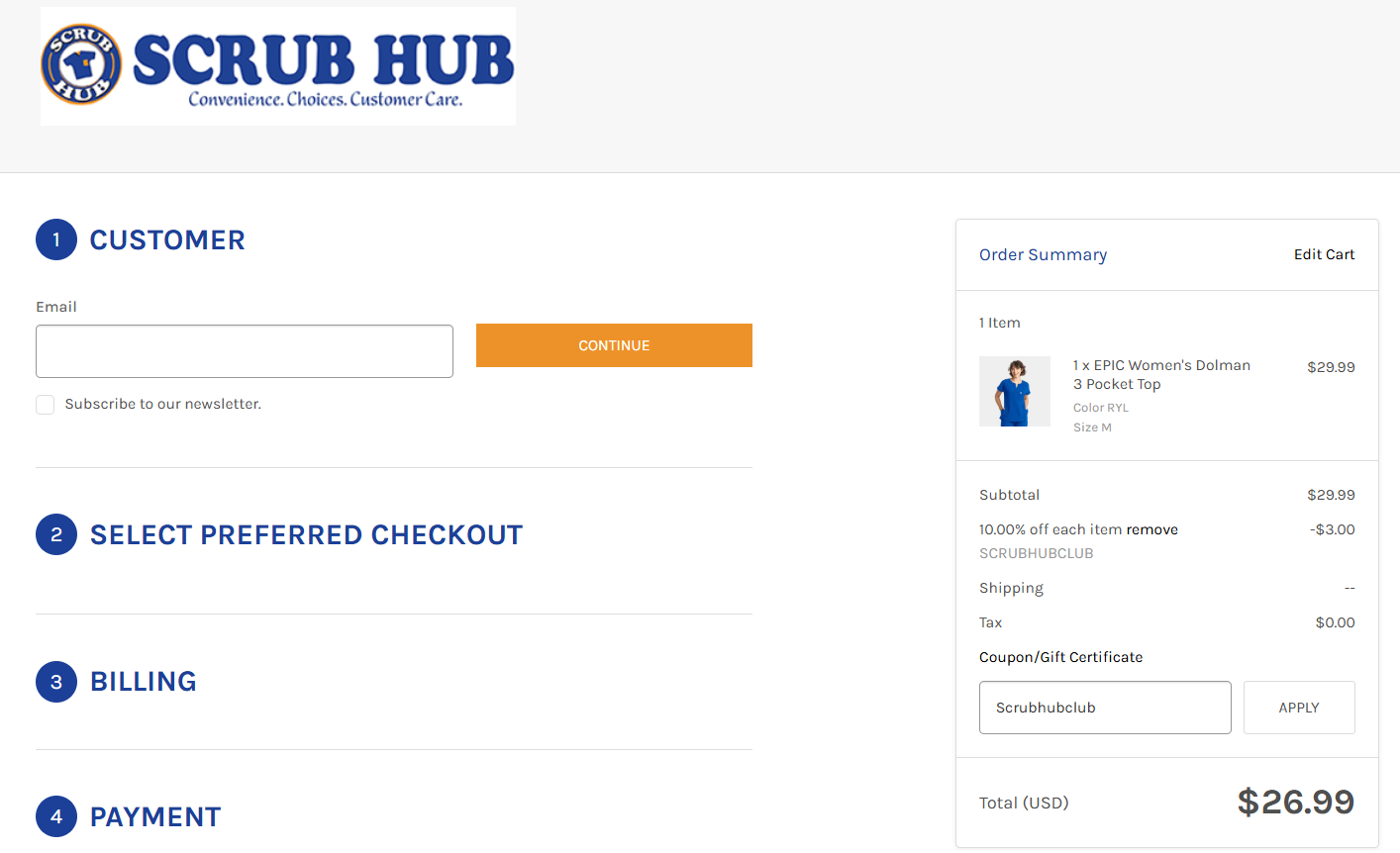 75% OFF Scrub Hub Coupon Codes - July 2025 Promo Codes