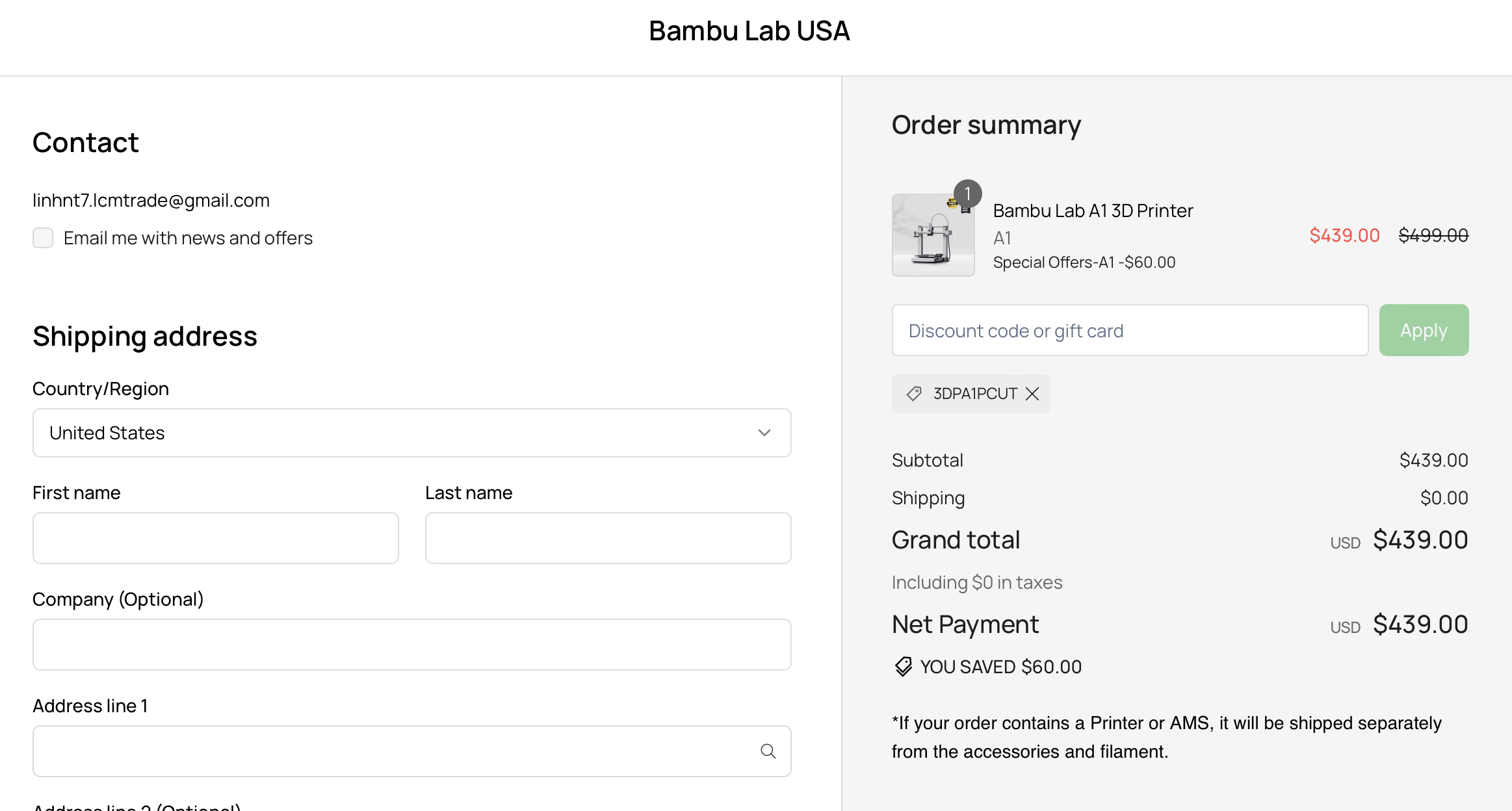 75% OFF Bambu Lab Coupon Codes - June 2025 Promo Codes