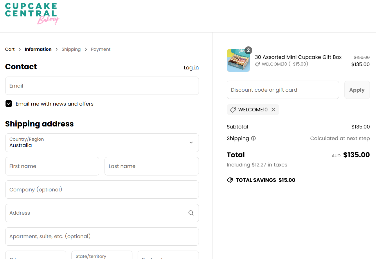 65% OFF Cupcake Central Coupon Codes - August 2025 Promo Codes