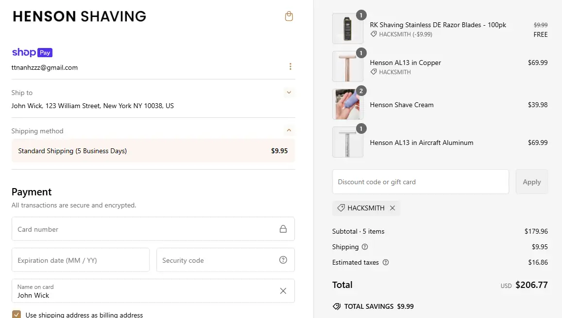 70% OFF Henson Shaving Coupon Codes - June 2025 Promo Codes