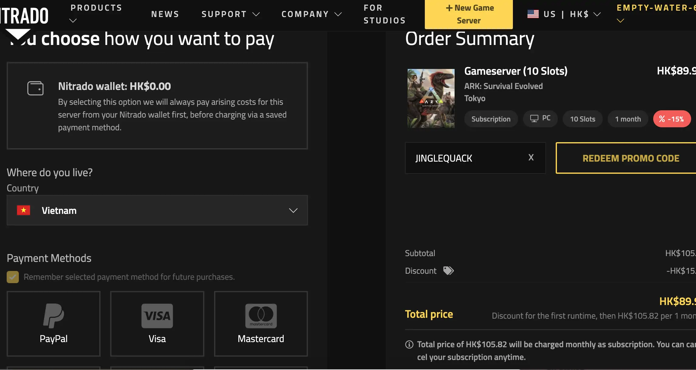 60% OFF Nitrado Coupon Codes - June 2025 Promo Codes