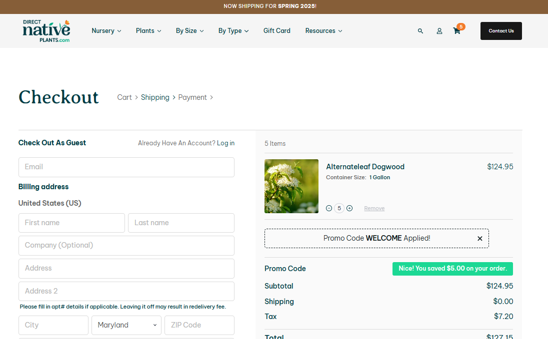 75% OFF Direct Native Plants Coupon Codes - June 2025 Promo Codes