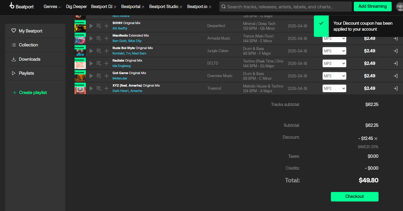 50% OFF Beatport Coupon Codes - June 2025 Promo Codes