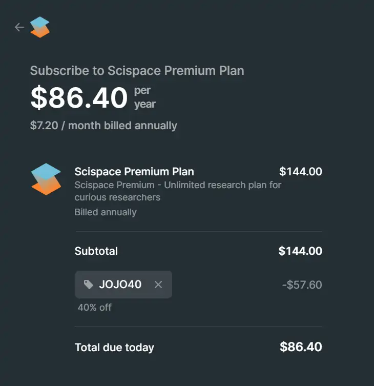 75% OFF Scispace Coupon Codes - June 2025 Promo Codes